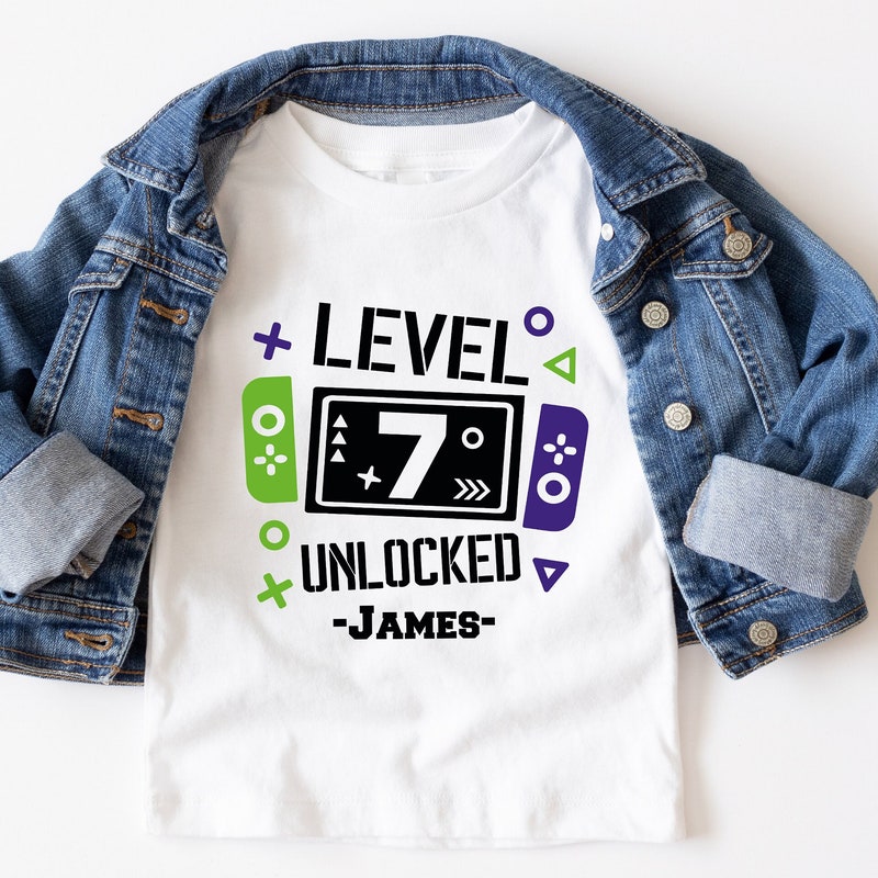 Level 7 Unlocked Svg - Etsy