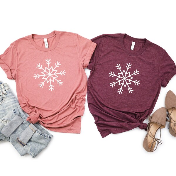 Snowflake Shirt - Etsy