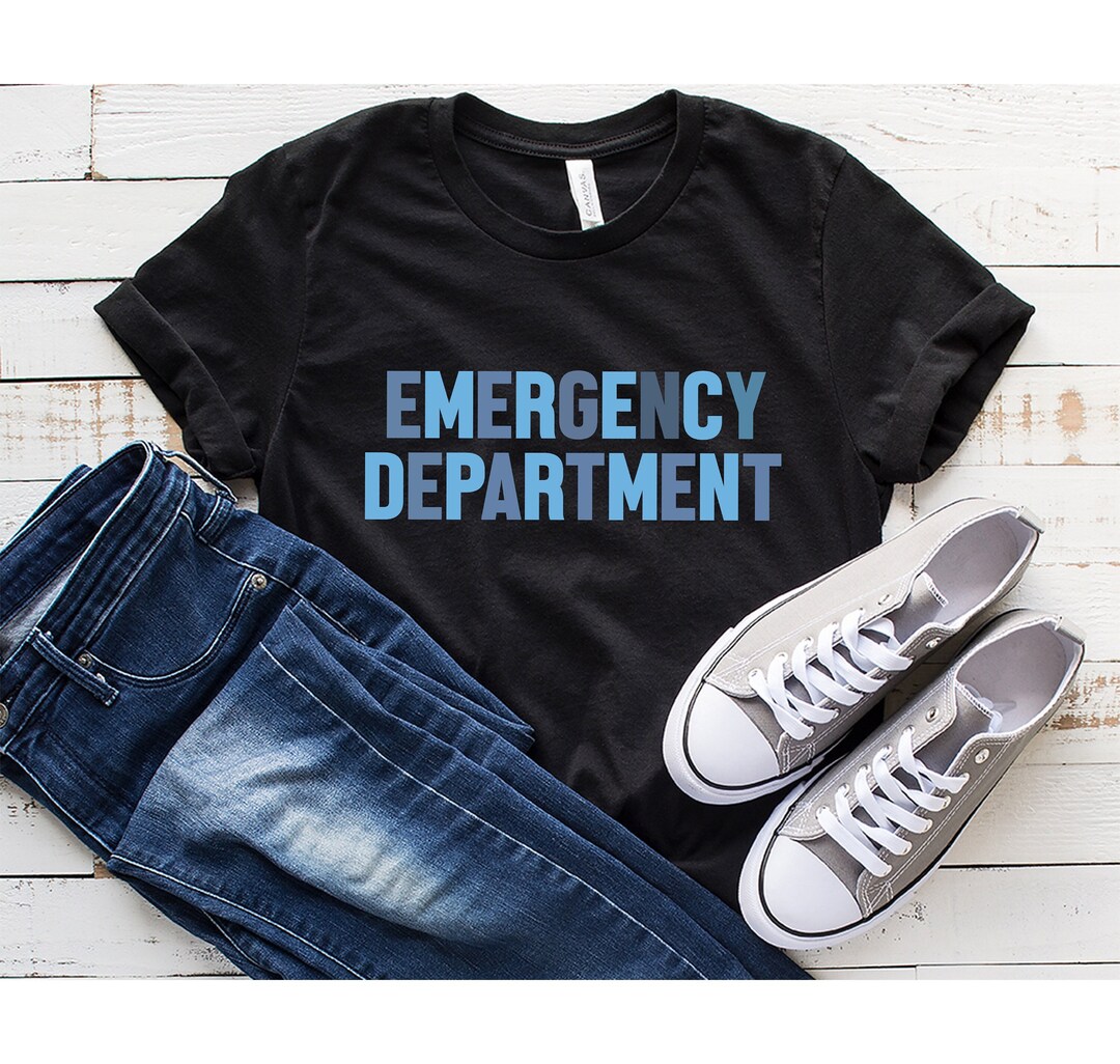Emergency Department Shirt, ER Nurse Shirt, Emergency Nurse Shirt ...