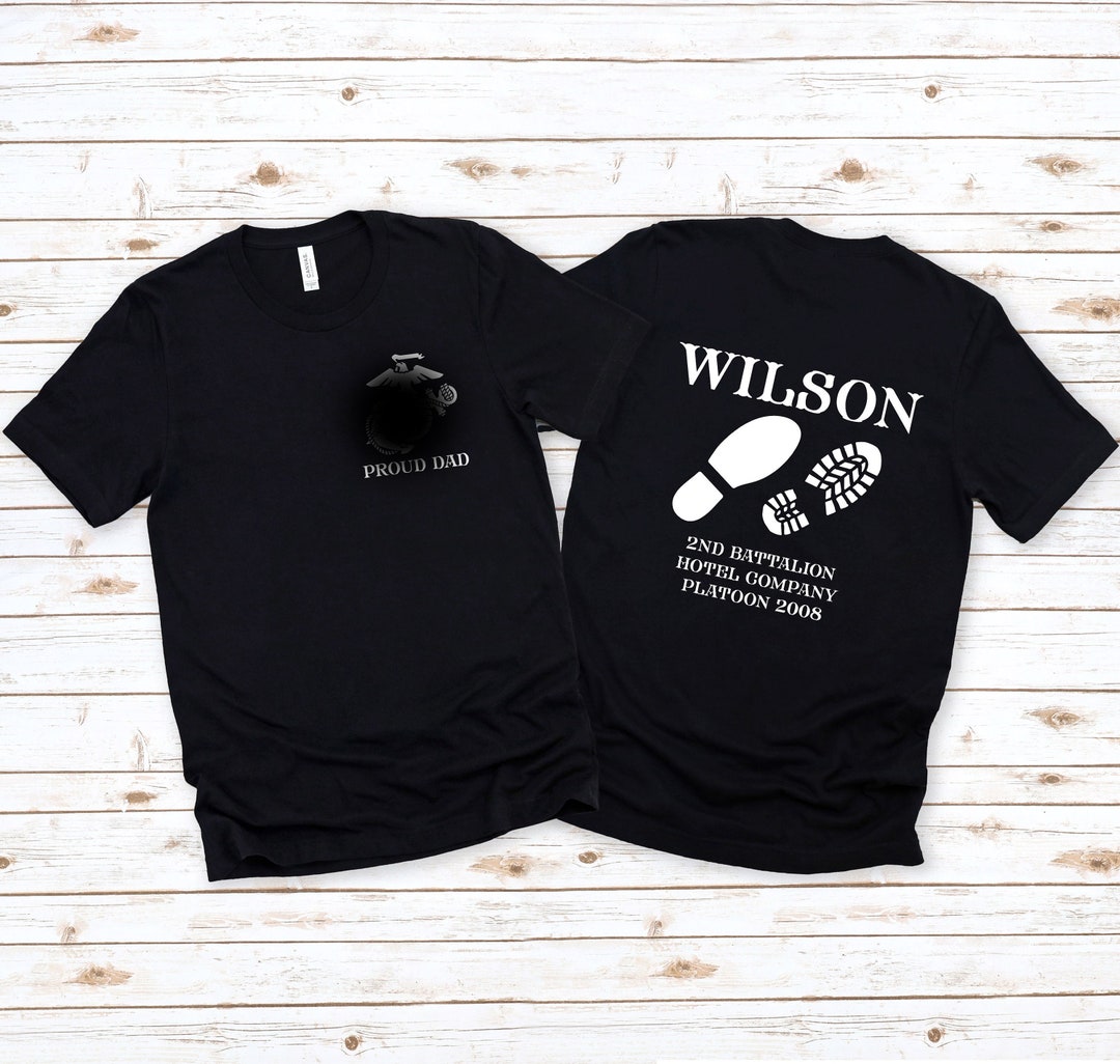 Custom Military Graduation Shirt: Personalized Bootcamp Family Support ...