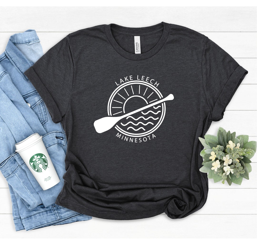 Custom Lake Leech Minnesota Shirt: Family Reunion Camping Tee - Etsy