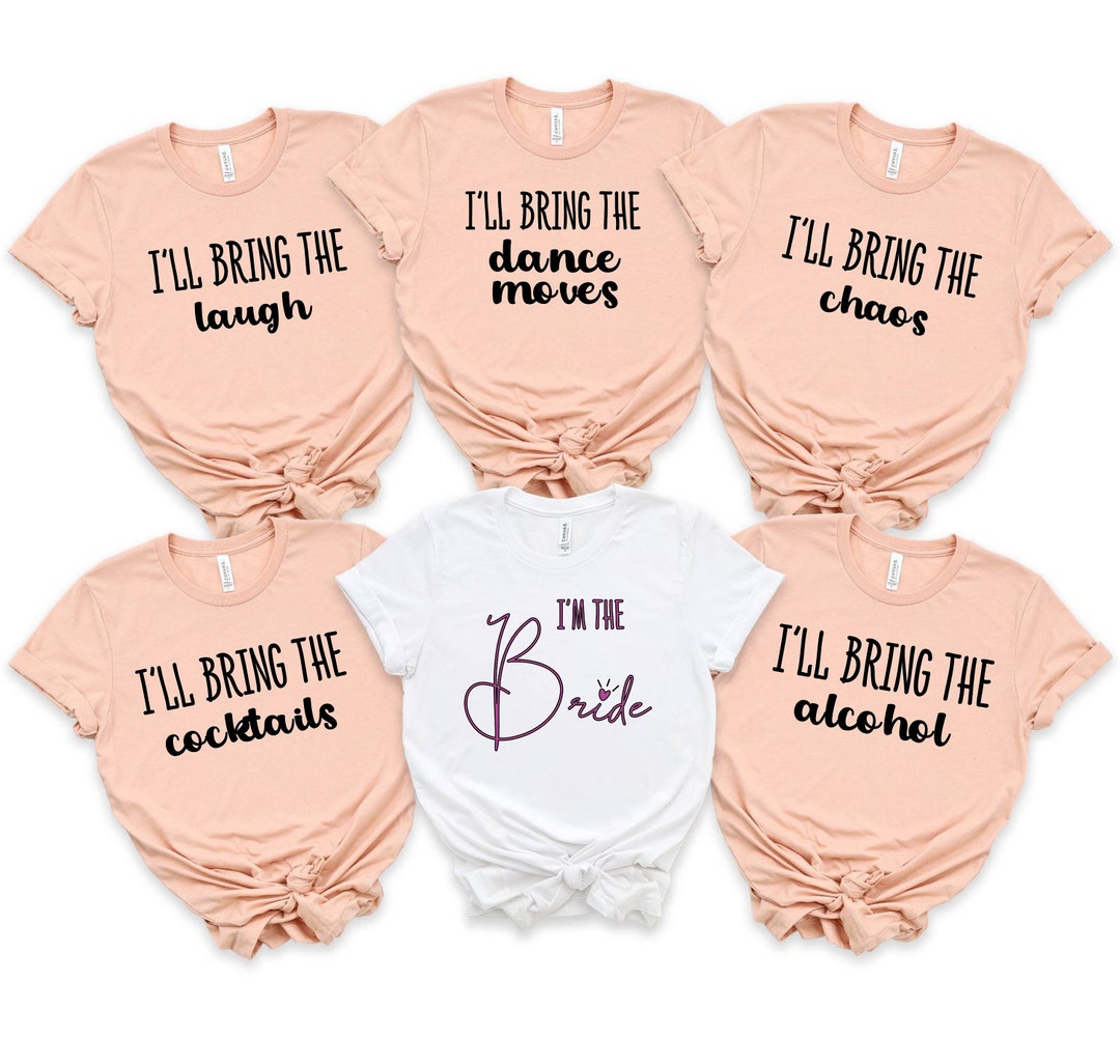 CUSTOM Bachelorette Shirt, Bachelorette Party Shirt,team Bride Shirt, Bridesmaid Party Group ...