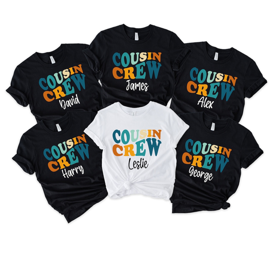 Custom Cousin Crew Shirt, Cousin Crew Matching Family Shirt, Vintage Matching Cousin Crew ...