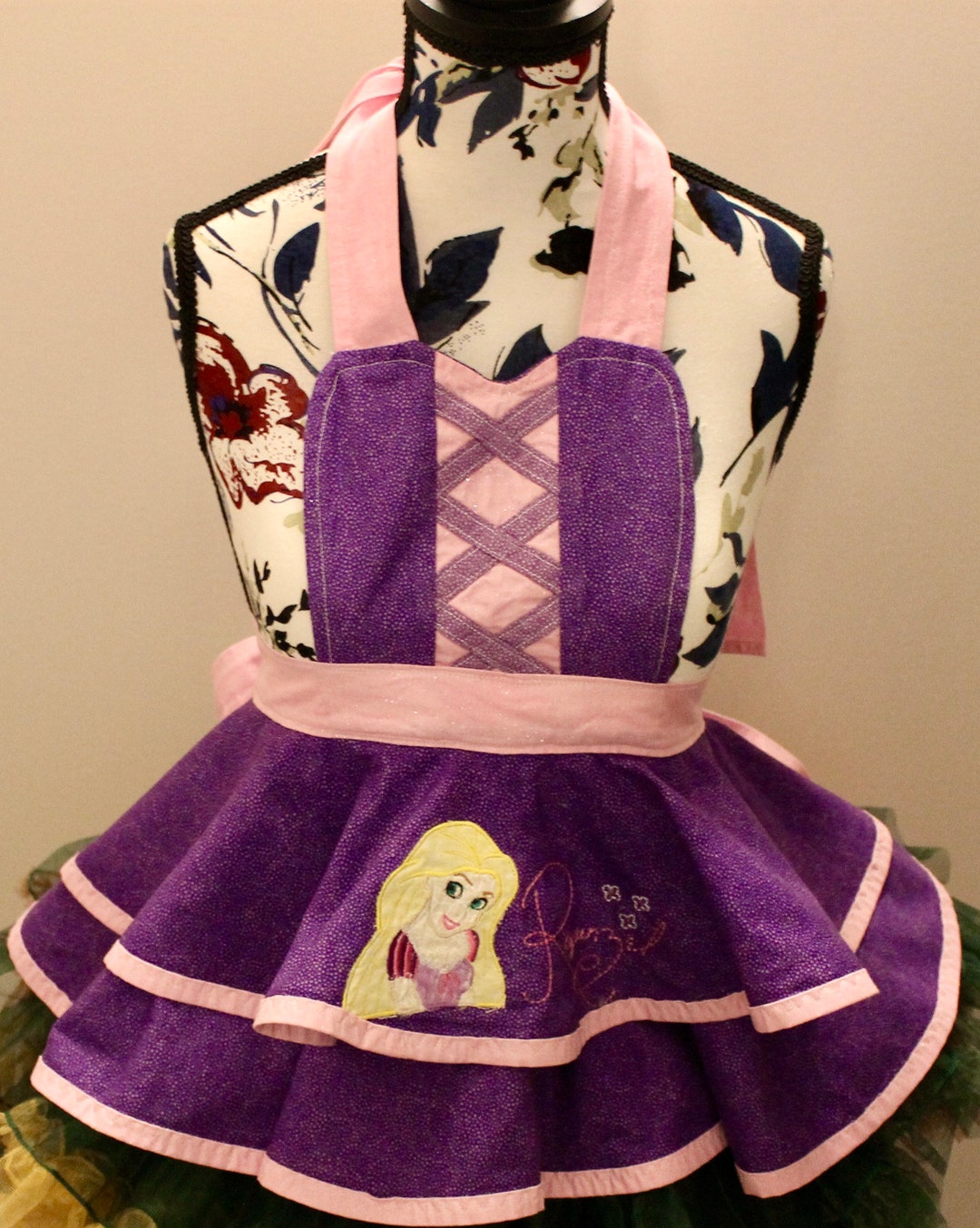 Toddler Princess Rapunzel Apron, Tangled - Etsy