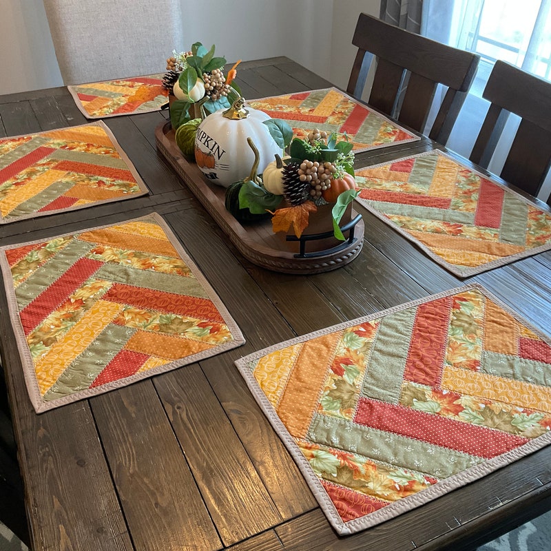 Quilted Placemats - Etsy