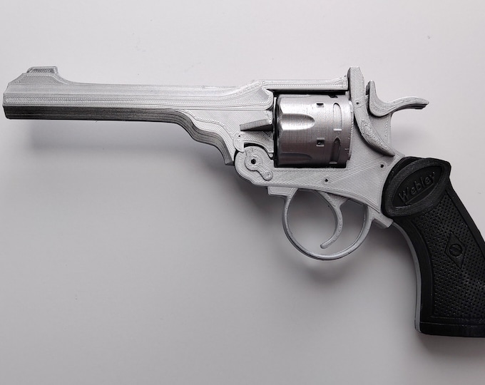 Model Webley Revolver Pistol 3D Printed Replica - Etsy