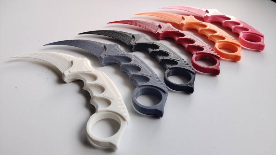 Plastic Model Karambit Knife - Etsy