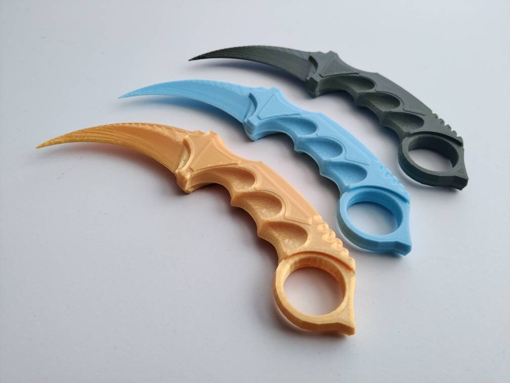 Plastic Model Karambit Knife - Etsy