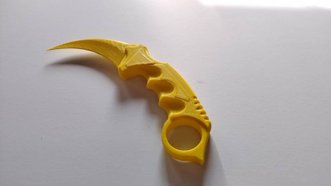 Plastic Model Karambit Knife - Etsy