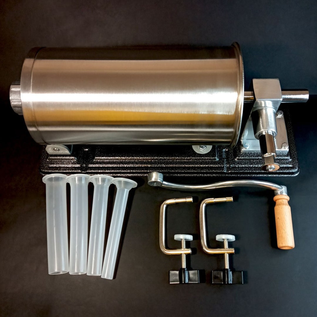 Horizontal Sausage Stuffer 5,5kg Filler Sausage Syringe Homemade ...