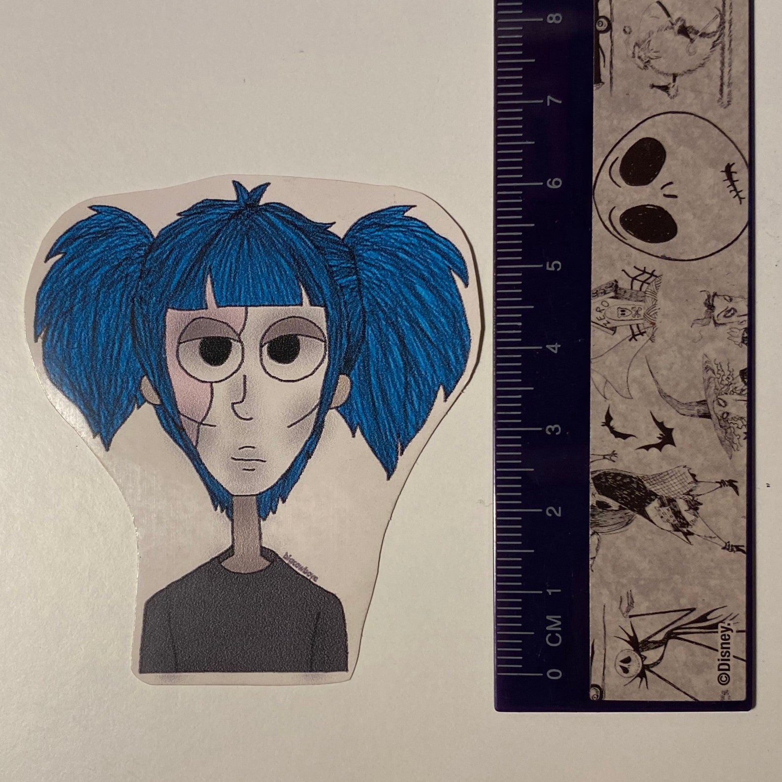 Sally Face Tim Burton Autocollants Inspirés Etsy