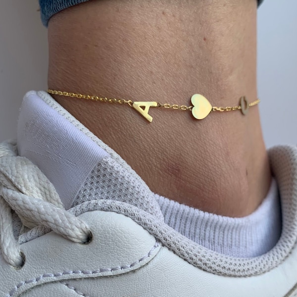 Personalized Anklet for Girl - Etsy