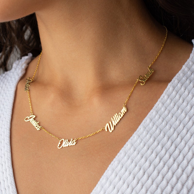 Multiple Necklace - Etsy