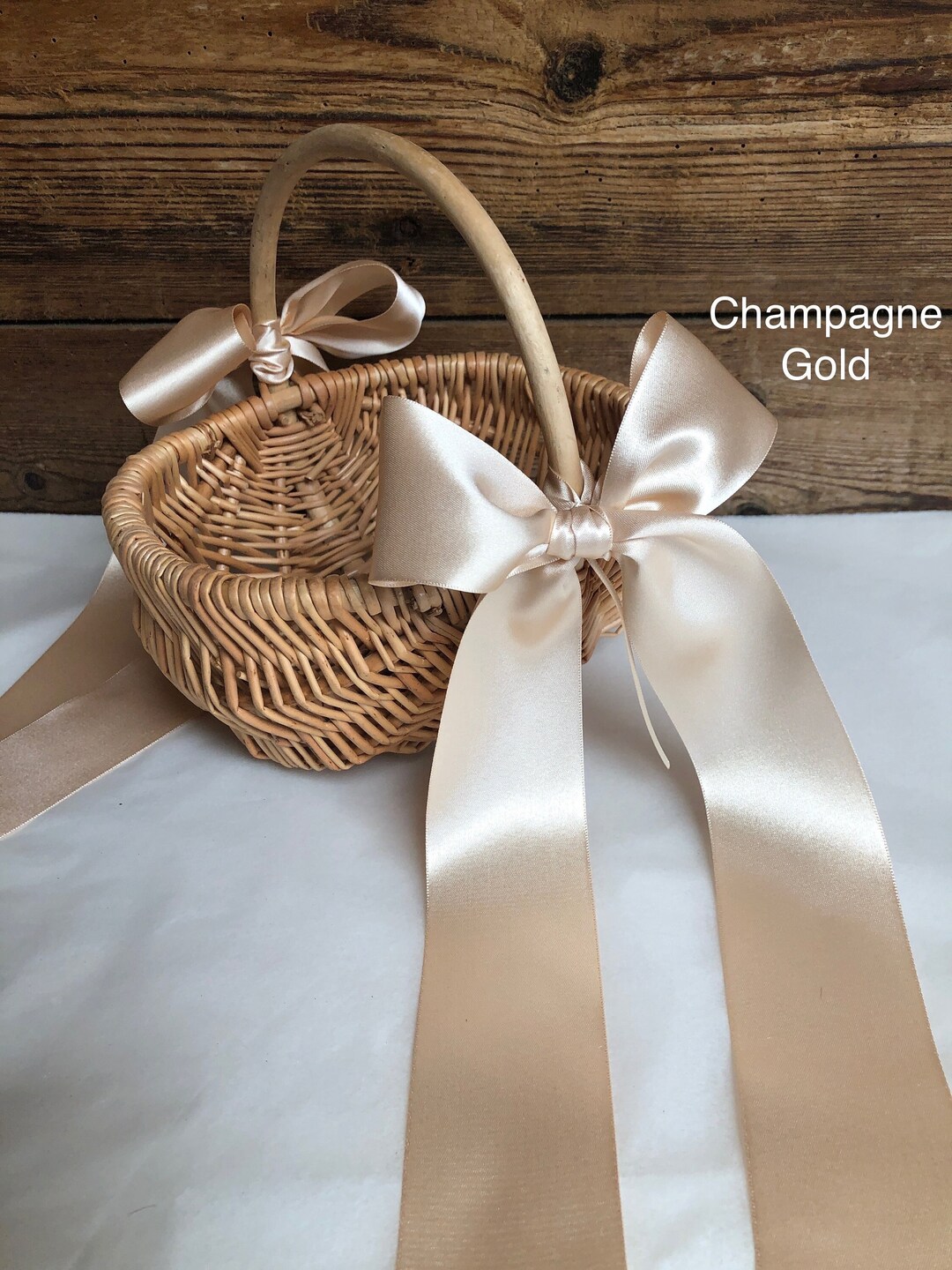 Confirmation Basket, Flower Girl Basket, Easter Basket, Steamed Willow ...