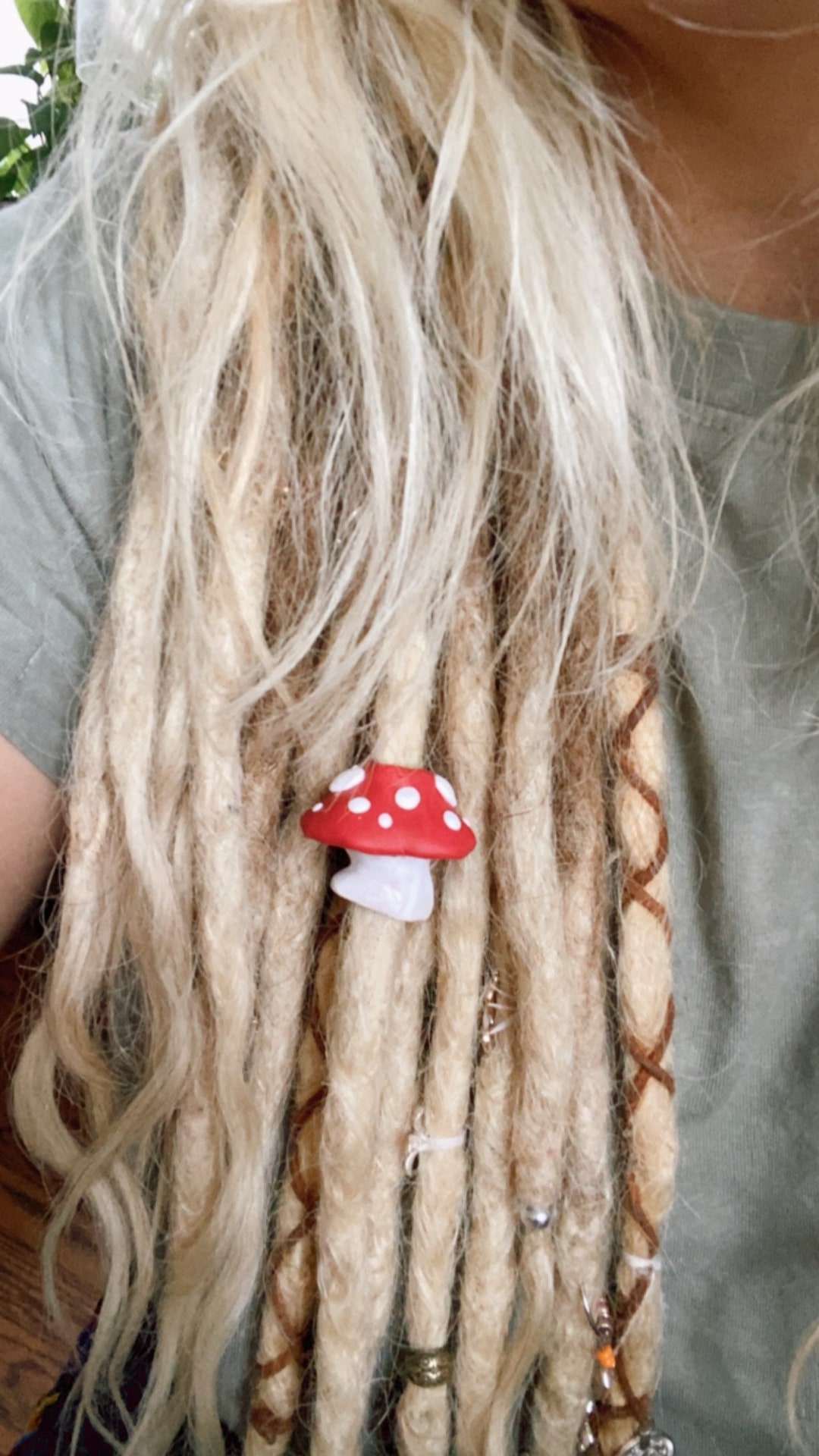 Dread Beads Mushroom/ Dread Accessories/ Dread Beads - Etsy