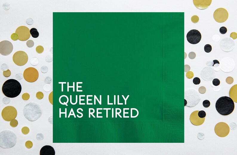 The Queen Has Retired Happy Retirement Custom Cocktail - Etsy