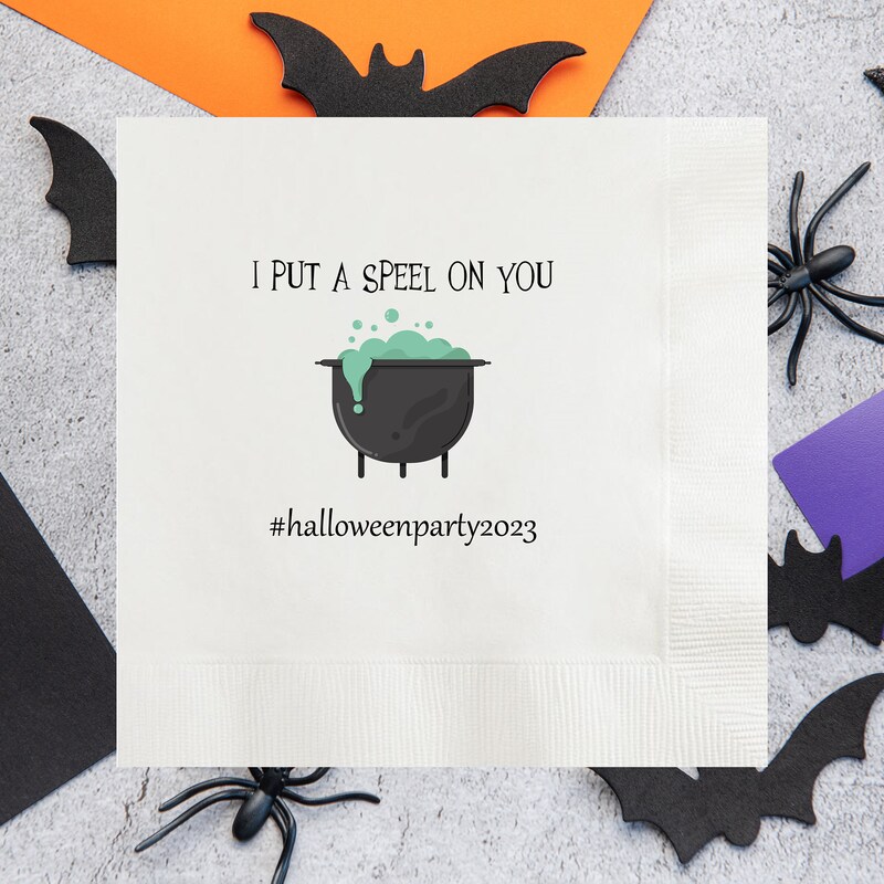 Witches Spell Napkins - Etsy