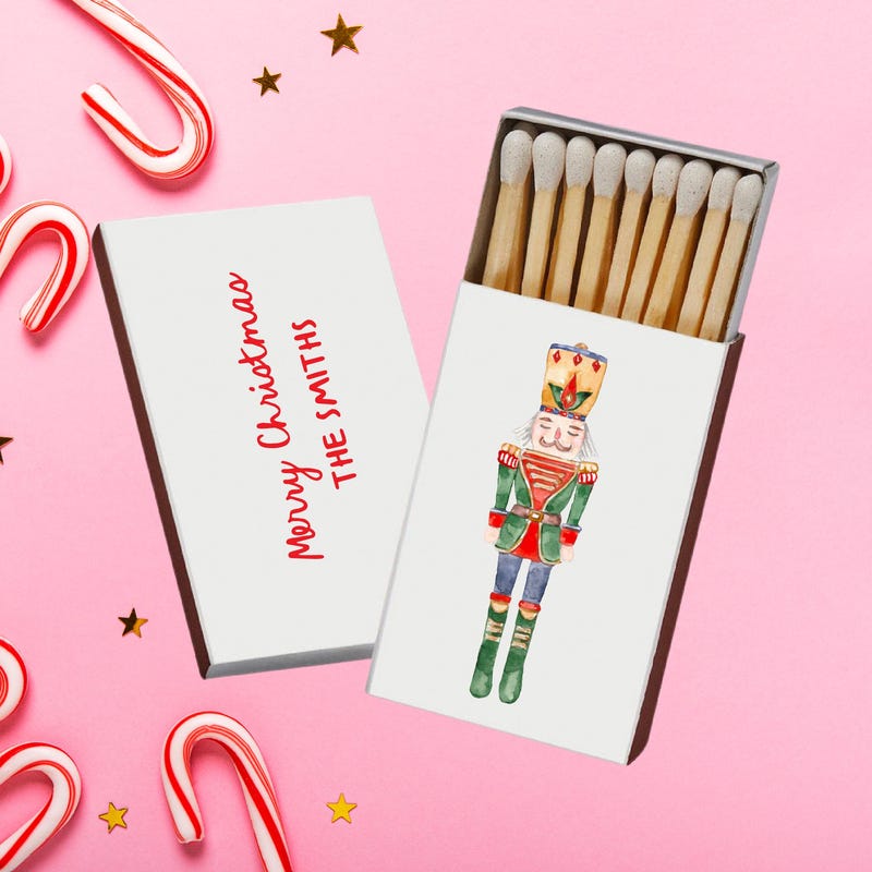 Christmas Matches - Etsy