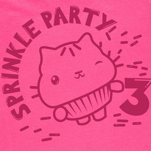 Sprinkle Party SVG Ages 1-6 Included Svg Png Jpg Pdf. - Etsy