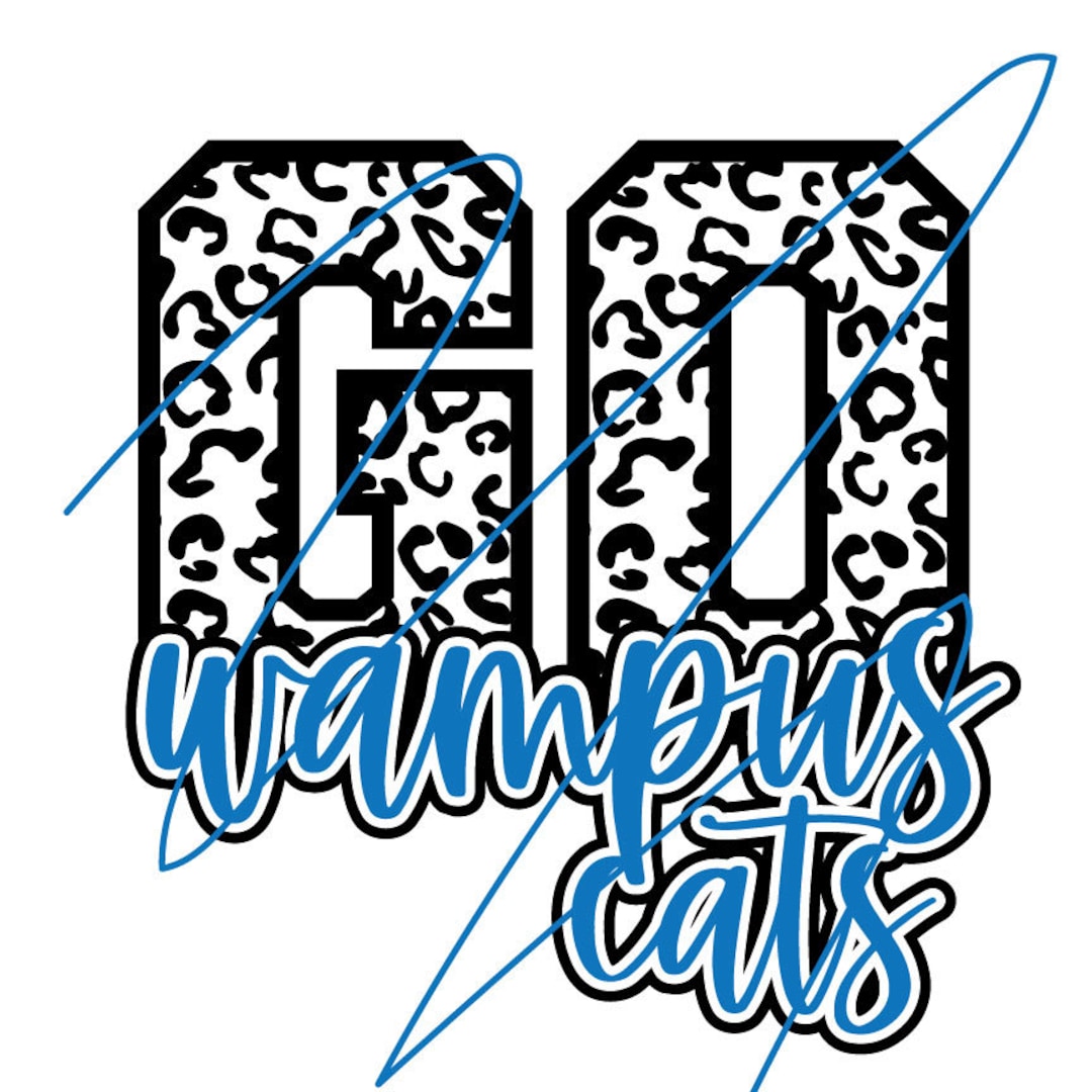 Go Wampus Cats SVG Cut File: Cricut & Silhouette - Etsy