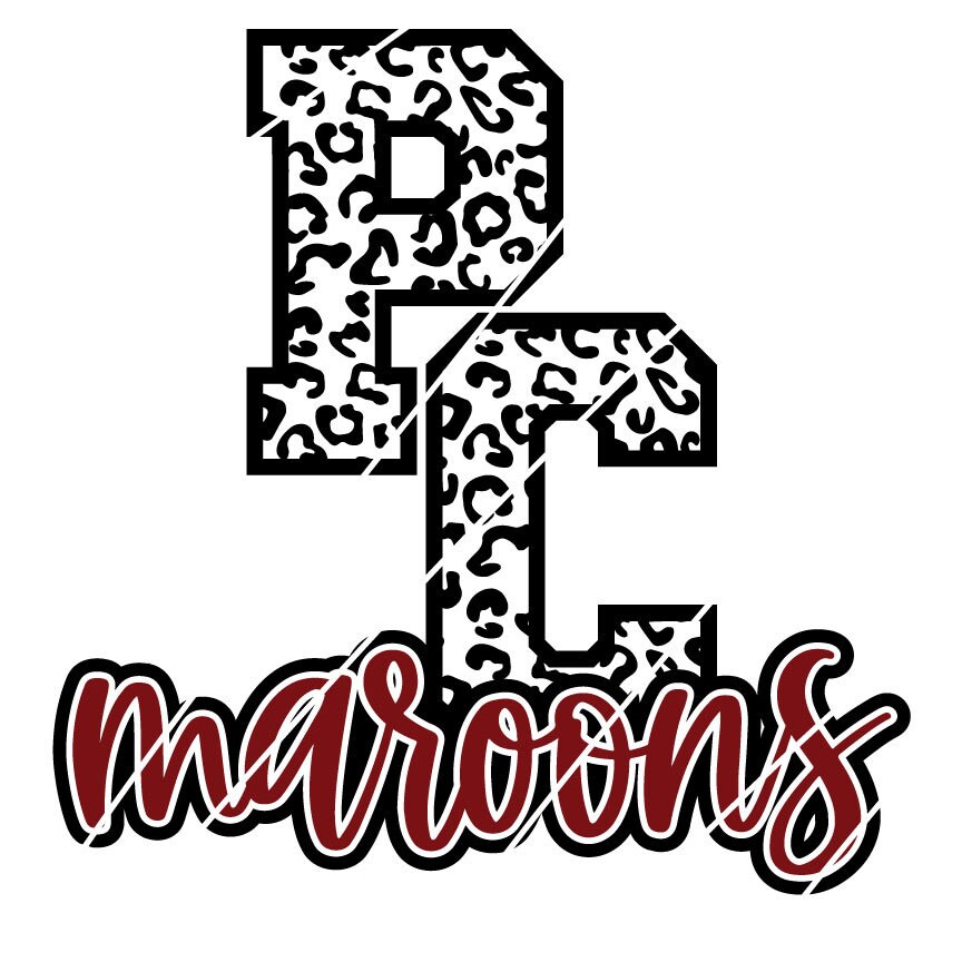 PC Maroons Cut File for Cricut and Silhouette. SVG. Dxf. Png. - Etsy
