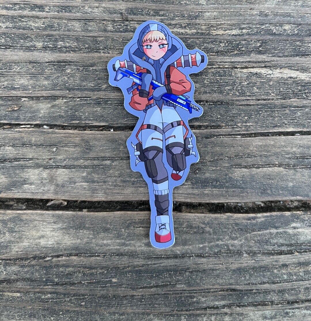 Wattson Sticker, Natalie Paquette Sticker, Wattson Running With a Gun ...