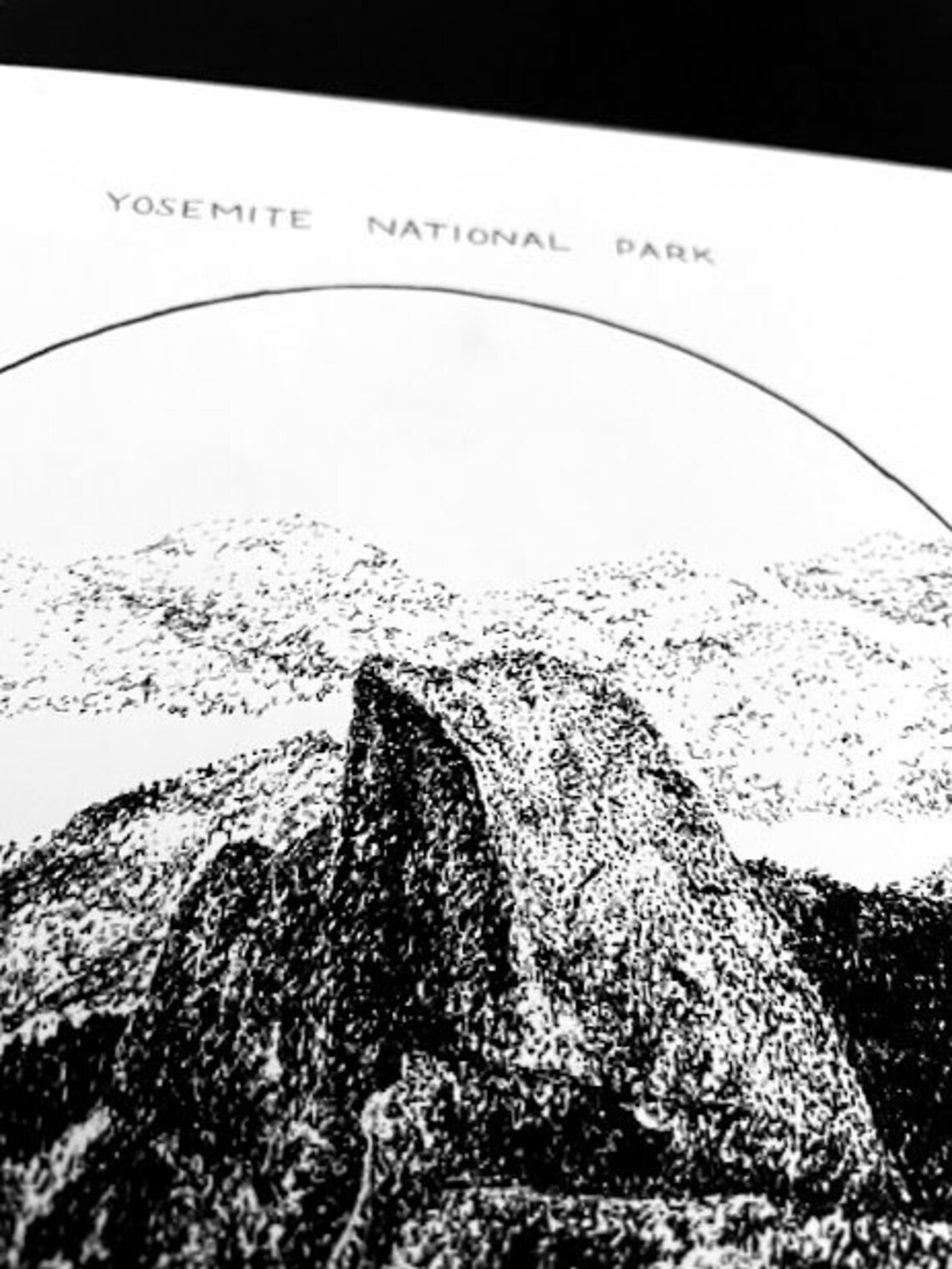 Yosemite National Park Art Print - Etsy