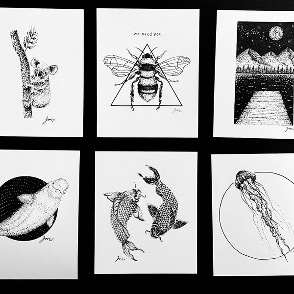 Pointillism - Etsy