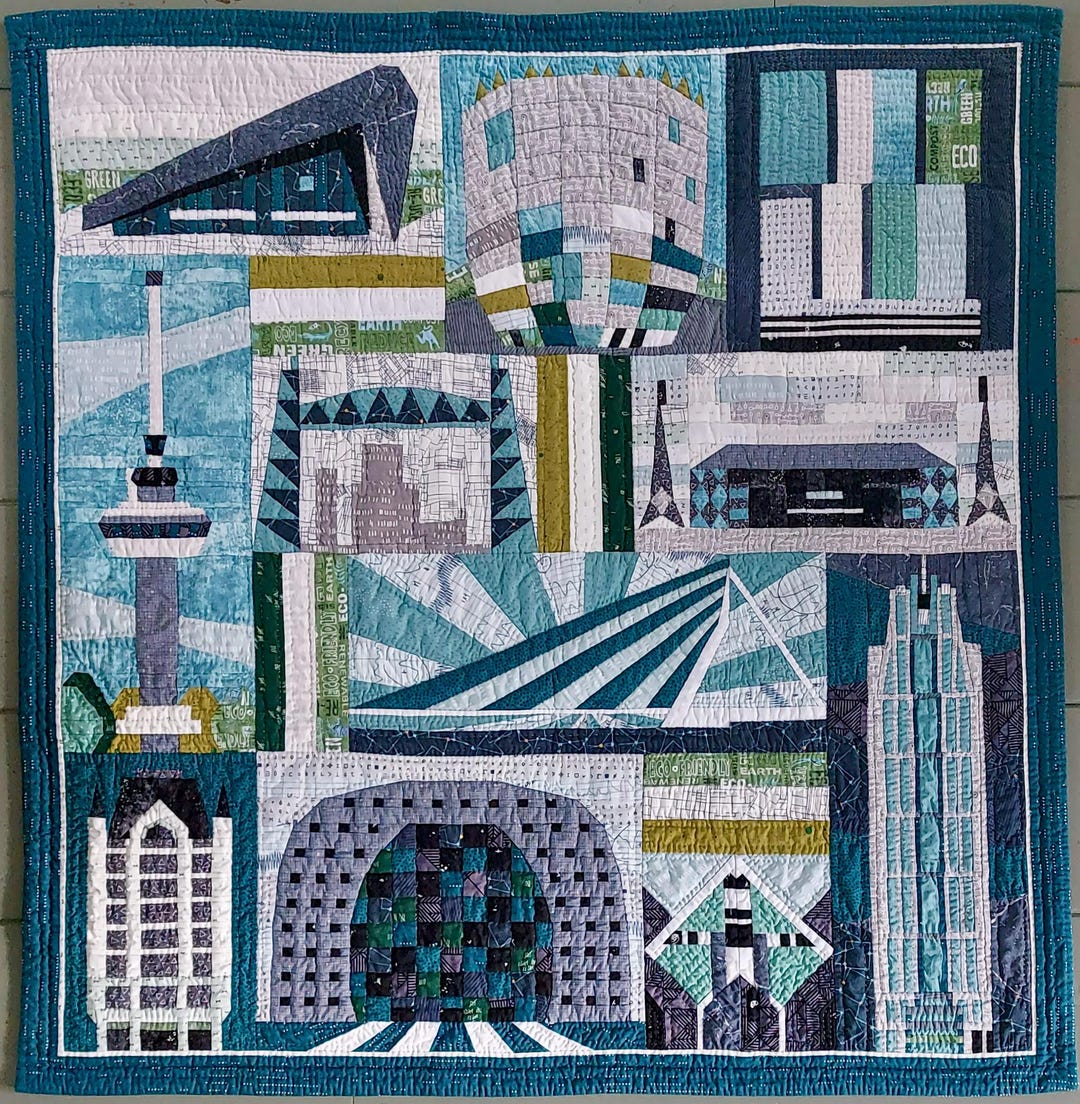 Rotterdam Quilt Pattern - Etsy