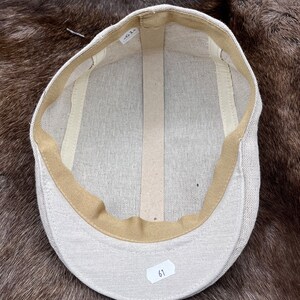 LINEN FLAT CAP | Linen Summer Cap | Stylish Linen Cap | Lightweight ...