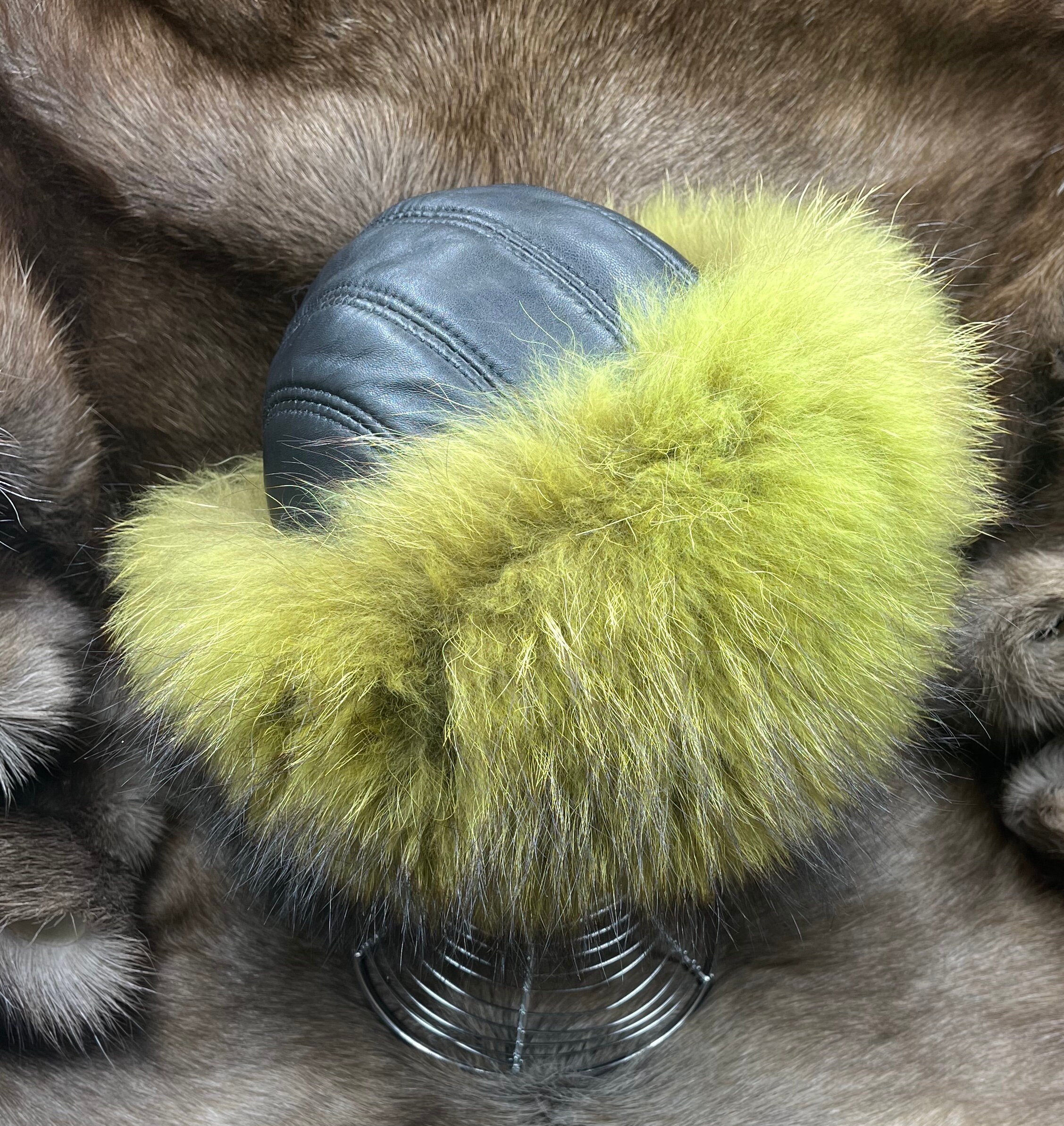 WOMEN FLUFFY HAT | Fluffy Fox Fur Cap | Luxury Winter Beanie | Elegant ...