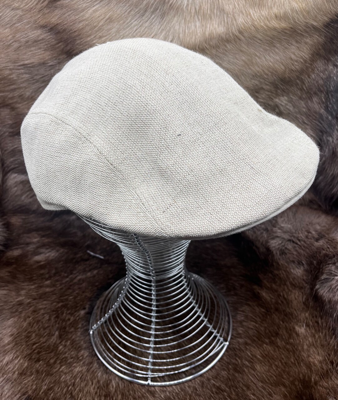 LINEN FLAT CAP | Linen Summer Cap | Stylish Linen Cap | Lightweight ...