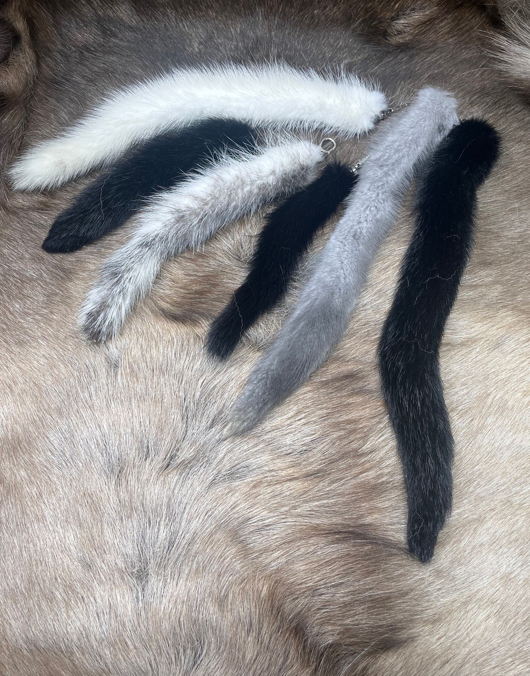 PERFECT FUR TAIL | Mink Fur Accessory | Aesthetic Mink Tails | Mink Fur ...