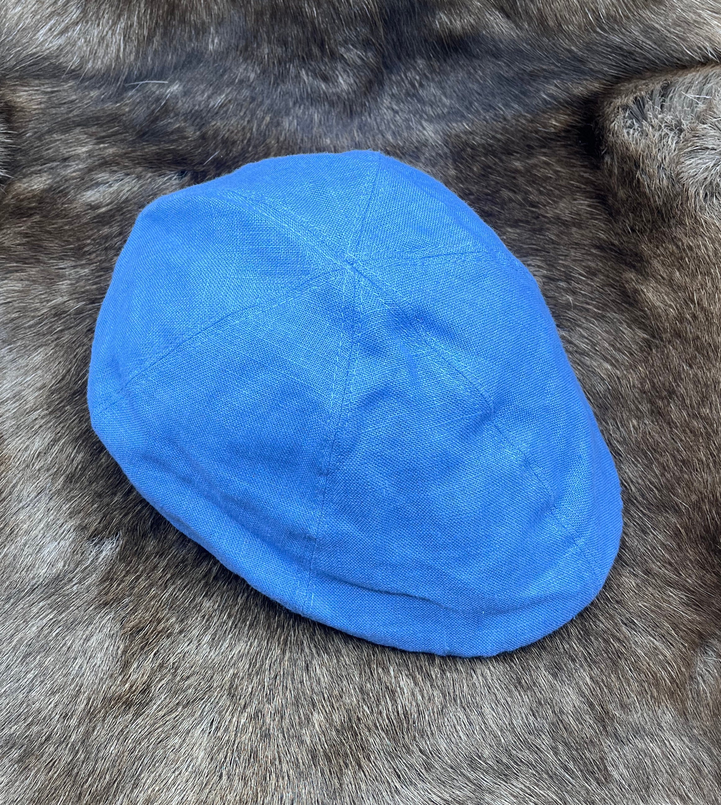 LINEN FLAT CAP Linen Summer Cap Stylish Linen Cap Lightweight Flat Cap ...