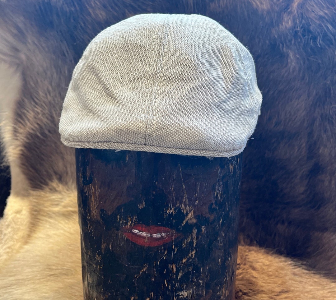 LINEN FLAT CAP | Linen Summer Cap | Stylish Linen Cap | Lightweight ...