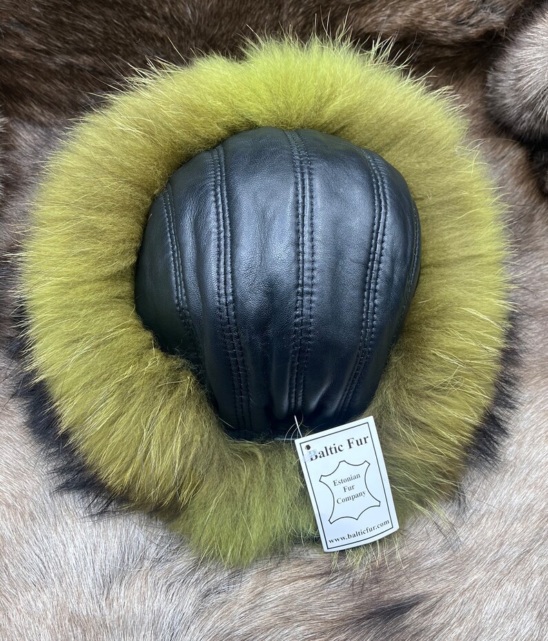 WOMEN FLUFFY HAT | Fluffy Fox Fur Cap | Luxury Winter Beanie | Elegant ...