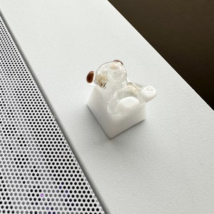 Bear Flower Keycap, Custom Keycap, Resin Keycap, Keycap Set, Artisan ...