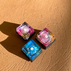 Custom Keycap, Galaxy Keycap, Resin Keycap, Keycap Set, Artisan Keycap ...