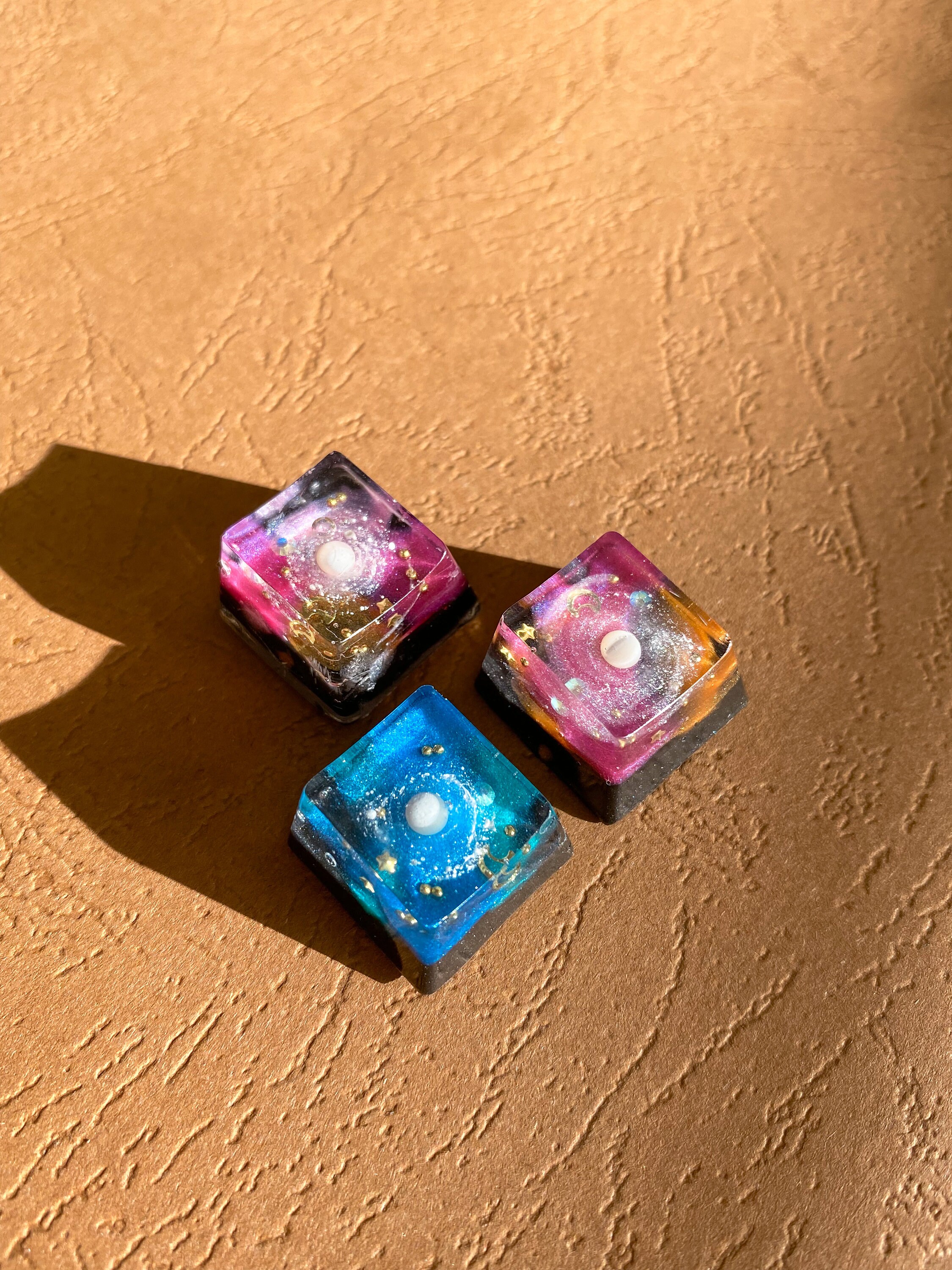Custom Keycap, Galaxy Keycap, Resin Keycap, Keycap Set, Artisan Keycap ...