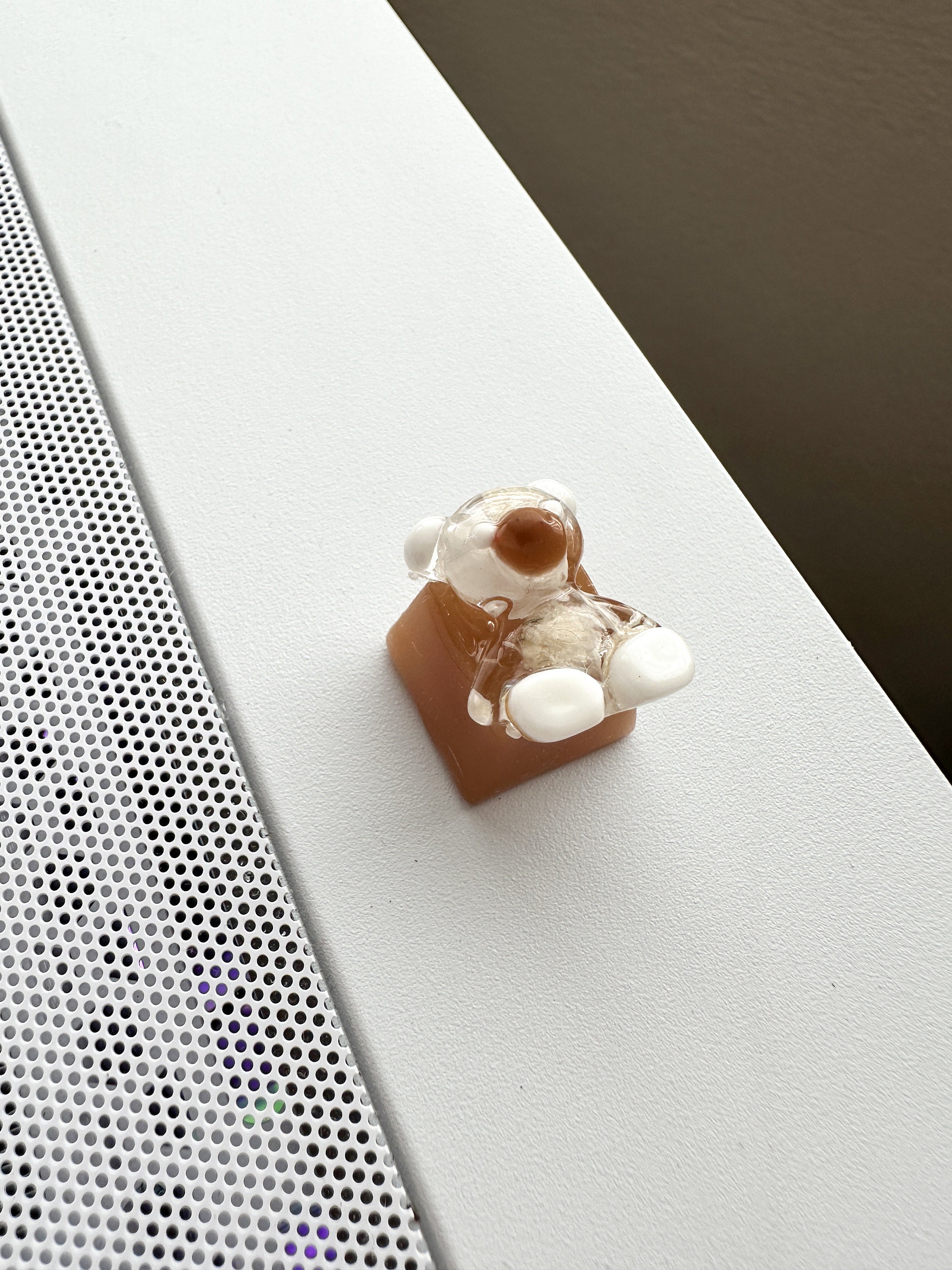 Bear Flower Keycap, Custom Keycap, Resin Keycap, Keycap Set, Artisan ...