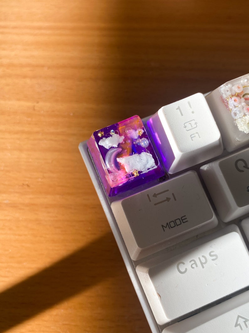 Cloud Sky Keycap Custom Keycap Resin Keycap Keycap Set - Etsy