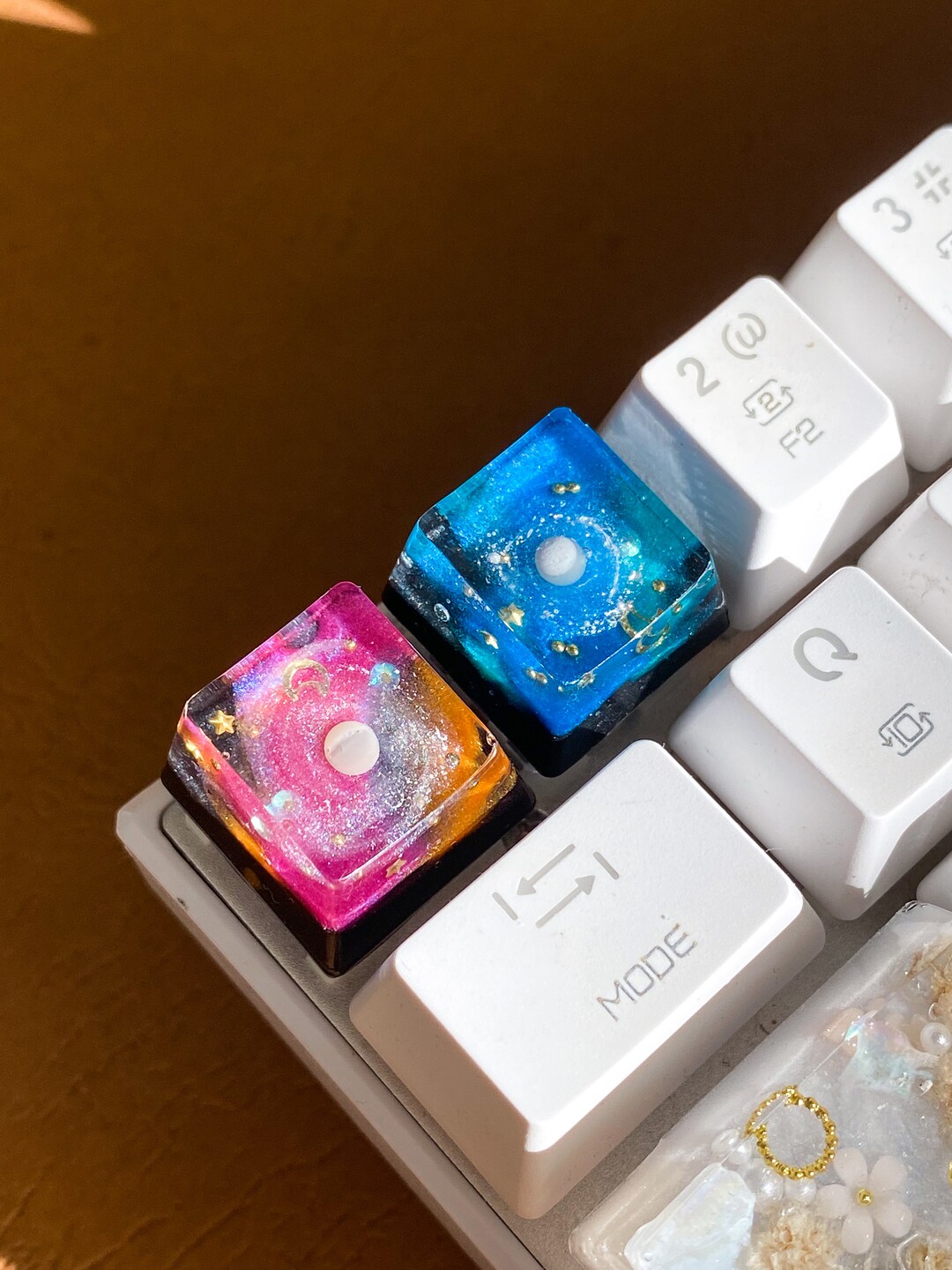 Custom Keycap, Galaxy Keycap, Resin Keycap, Keycap Set, Artisan Keycap ...