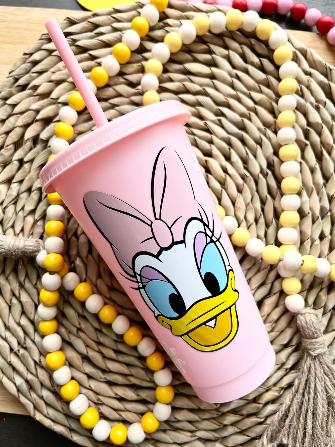 Daisy Pink Cold Cup | Donald Daisy Cup | Gift Ideas | Pink Cup | Kids ...