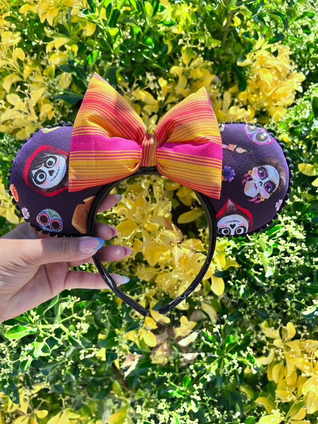 Coco MINNIE Ears , Disney Trip , Dia De Los Muertos, Minnie Ears ...