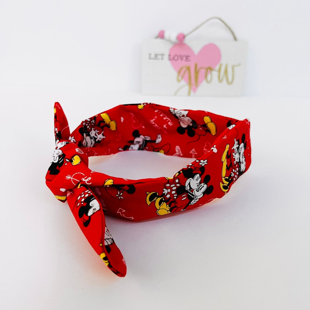 Mickey Headband | Disney Trip Knot Headband | Hair Accessories | Bff ...