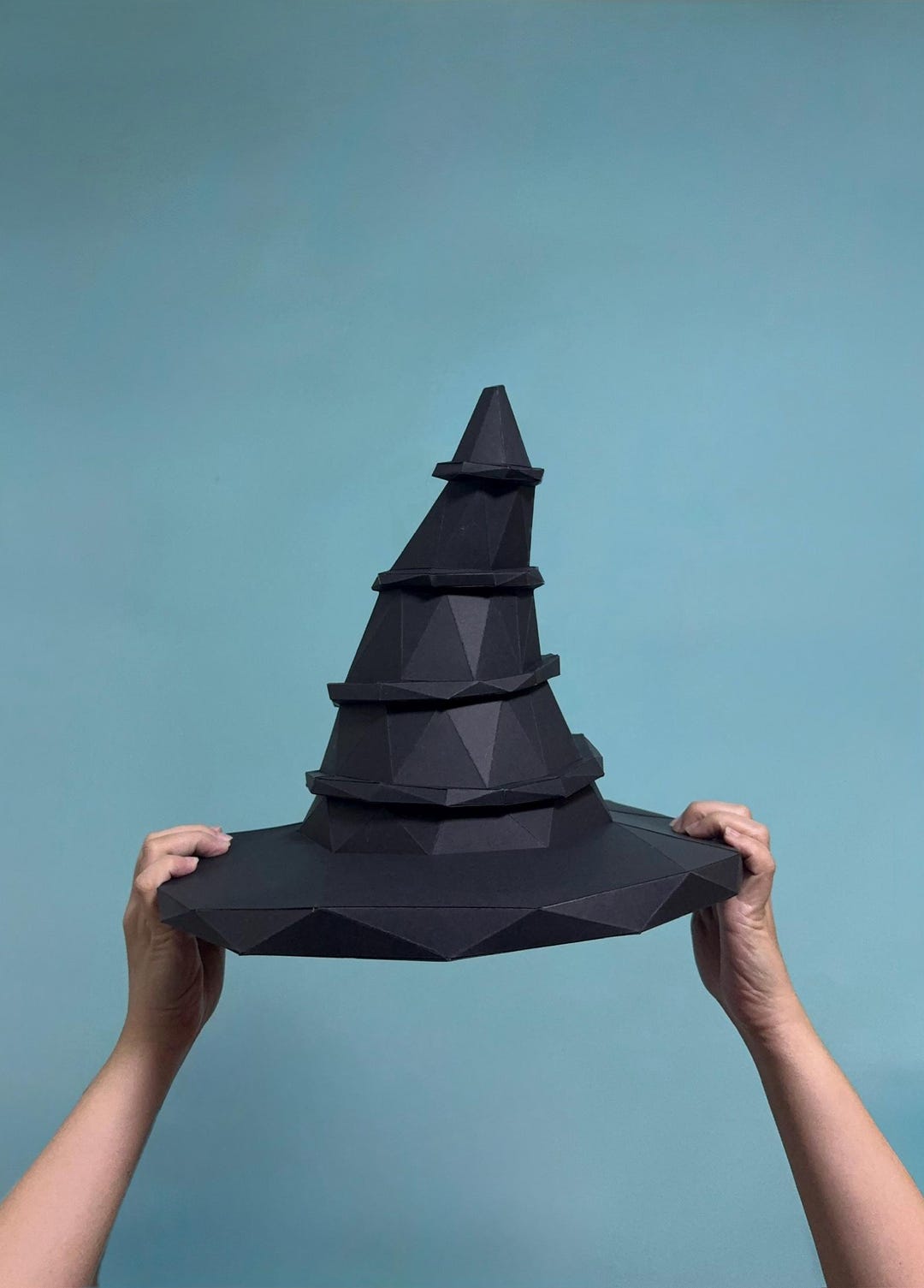 Elphaba Hat Witch Hat Wearable DIY Printable Papercraft Template for ...