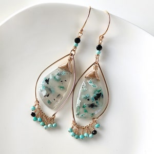 Gemstones Earrings Etsy