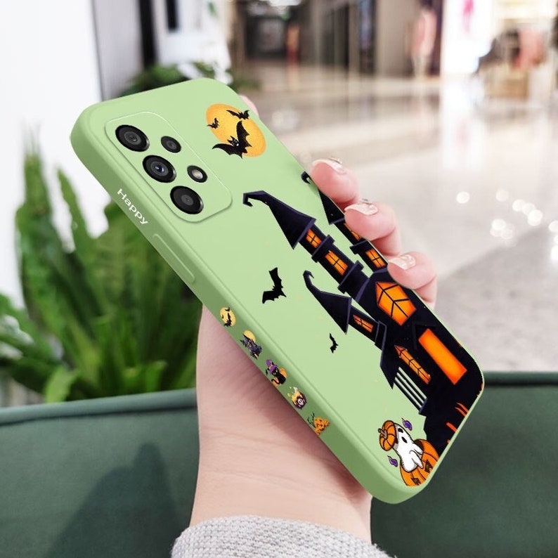 Ghost House Case for Samsung A73 A53 A33 A23 A13 A03 A03S A72 A52 A52S A32 A02S A02 A12 A71 A51 ...