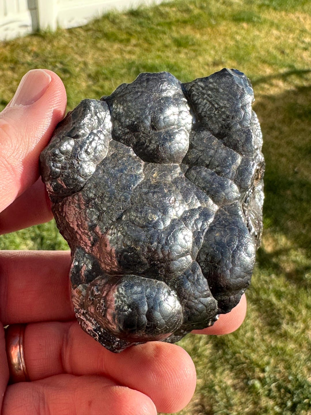 Bubbly 3.0-inch Botryoidal Hematite - Irhoud Mine, Safi Province ...