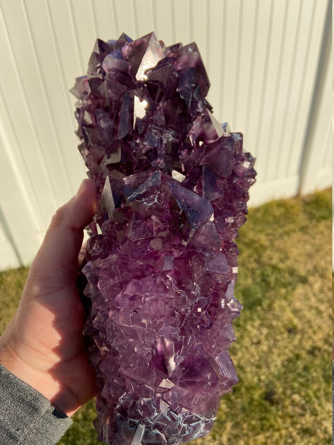 Like a Big Ol' Pile of Grapes 10-inch Purple Alunite - Etsy